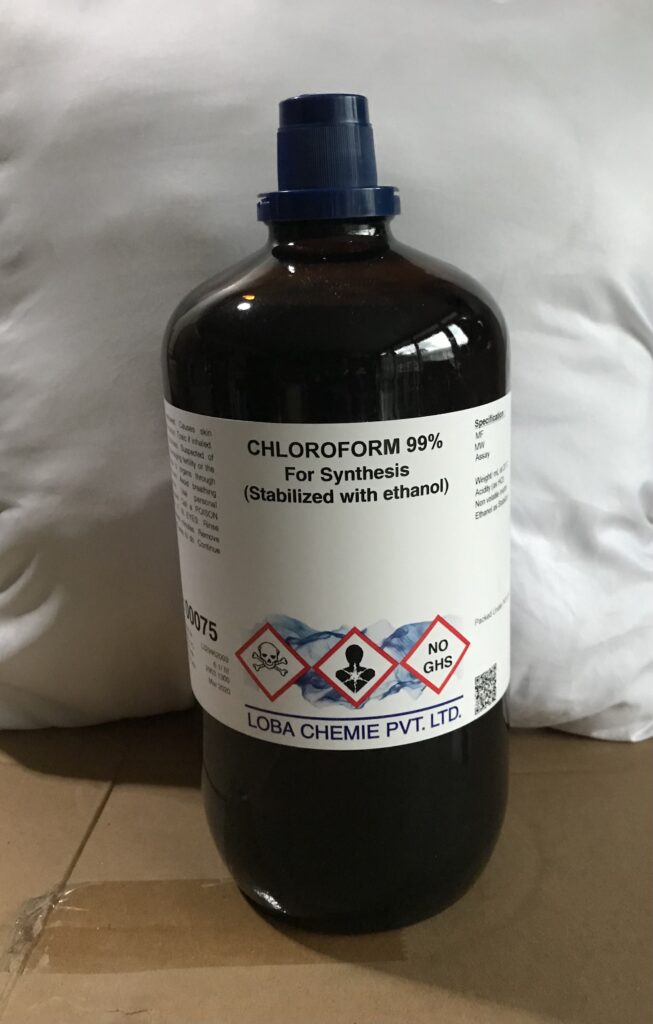 Chloroform (Analar grade) 2.5L - LABSTORES.NG